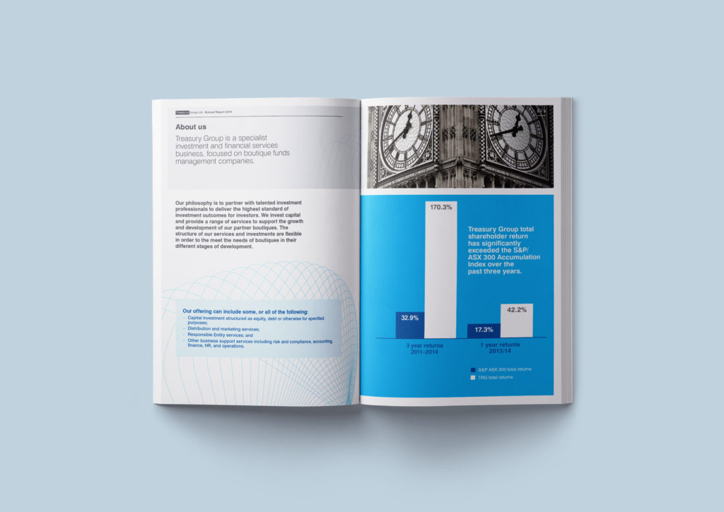 Treasury Group Annual Report – Magic Media Design