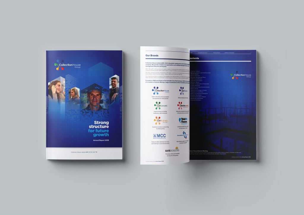 Collection House Annual Report – Magic Media Design