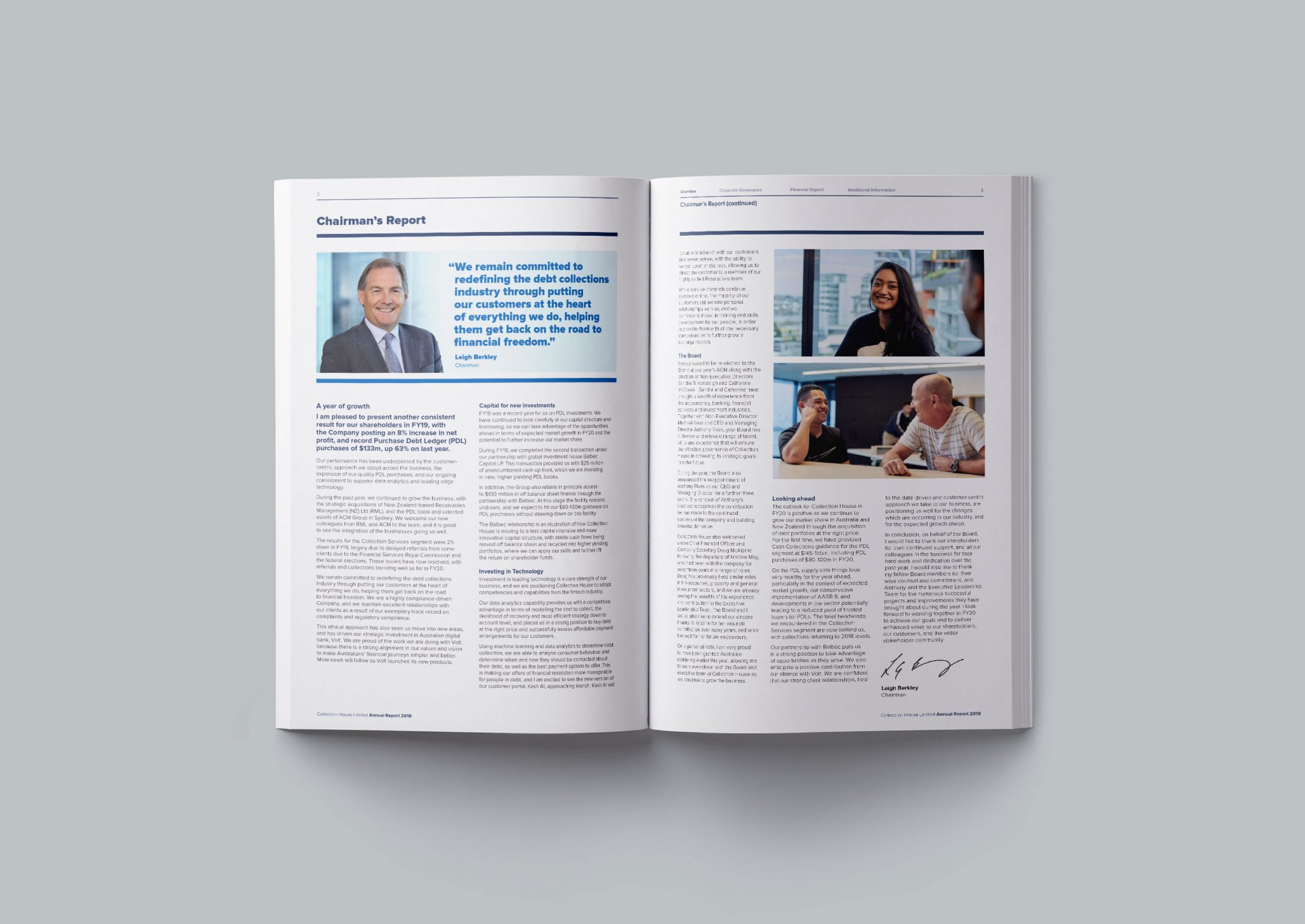 Collection House Annual Report – Magic Media Design